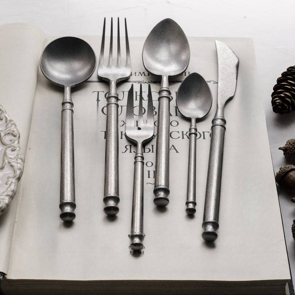 Gohobi Japanese Vintage Stainless Steel Cutlery - Set of 6 – Studio 9 ...